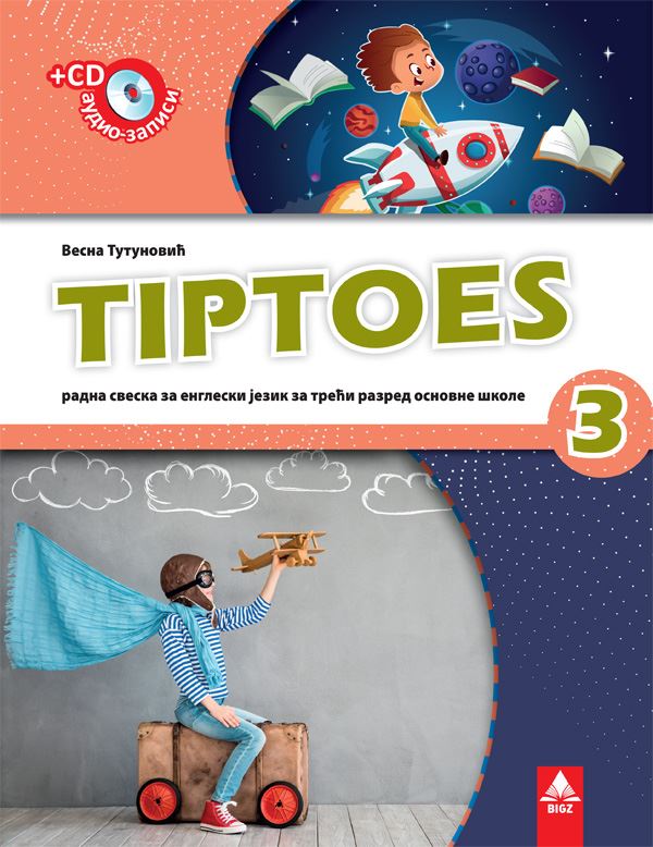 Tiptoes 3, engleski jezik 3, radna sveska