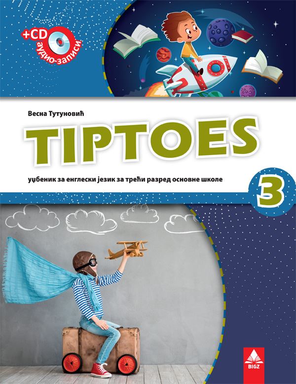 Tiptoes 3, engleski jezik 3, udžbenik