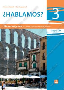 ¿HABLAMOS? 3 + CD,španski jezik 7, udžbenik