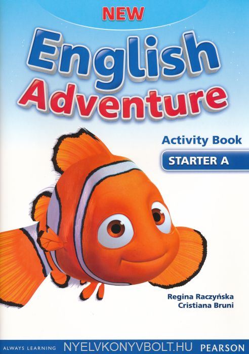 New English Adventure Starter A, radna sveska za engleski jezik za 1. razred osnovne škole