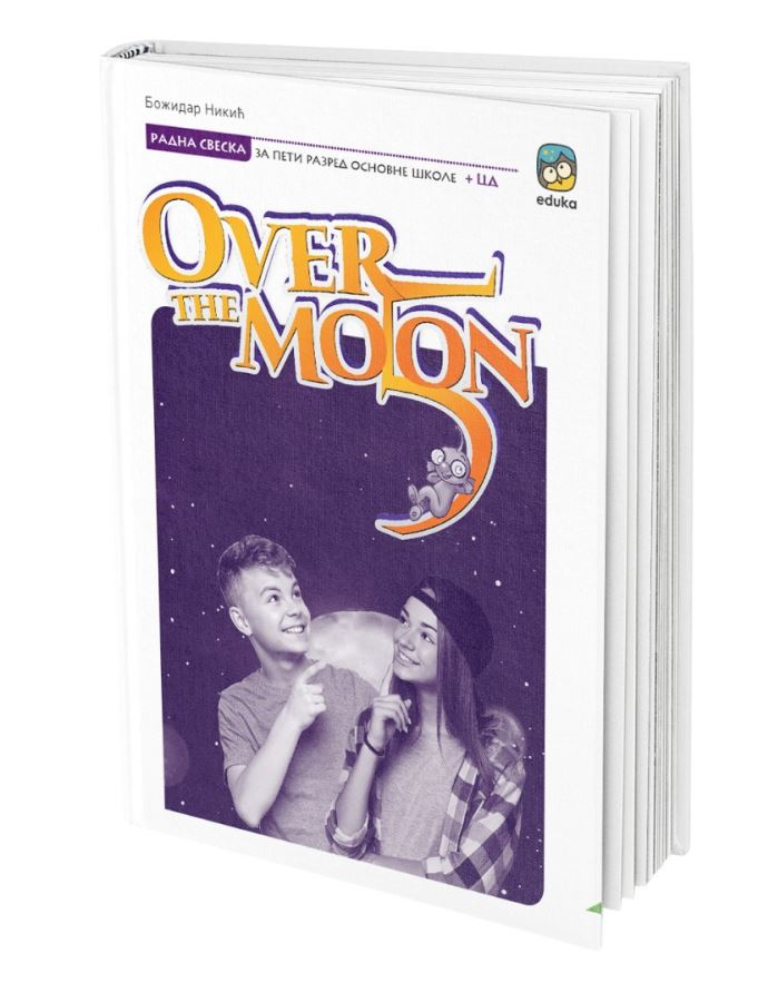 Over the moon, radna sveska sa cd-om