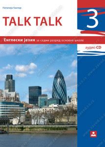 TALK TALK 3, engleski jezik 7, Udžbenik