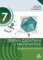 ZBIRKA ZADATAKA IZ MATEMATIKE za 7. razred osnovne škole na hrvatskom jeziku - NOVO - u skladu sa novim Programom nastave i učen