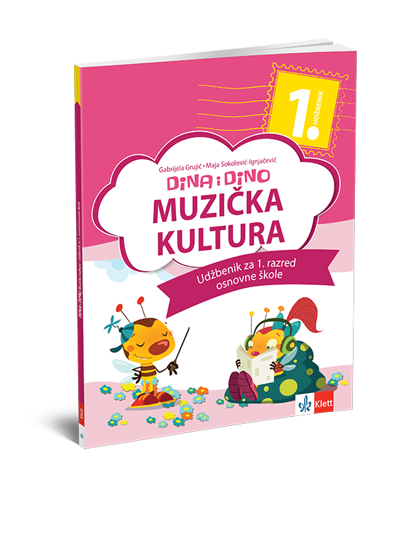 Muzička kultura 1 udžbenik na bosanskom jeziku Dina i Dino(+2 CD-a)