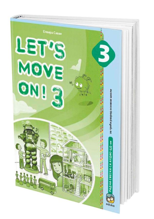 Engleski jezik 3, Let′s Move On! 3, radna sveska