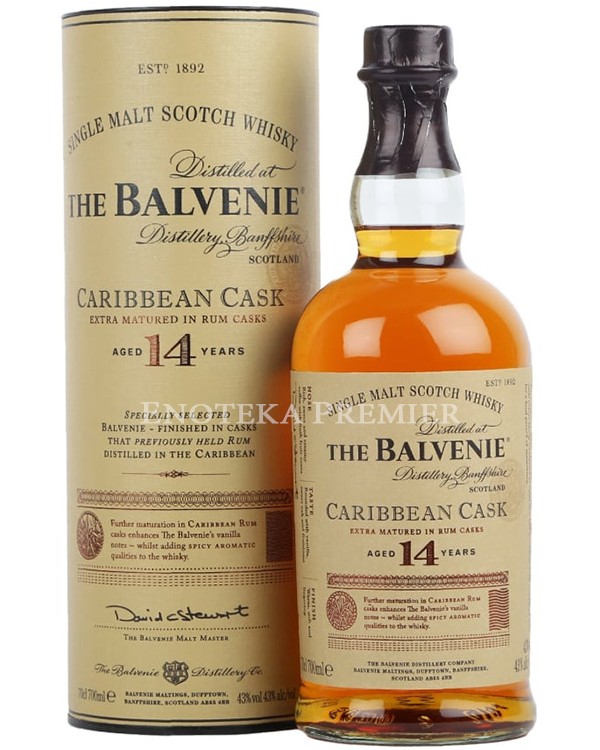 Balvenie 14YO Caribbean Cask 0.70l