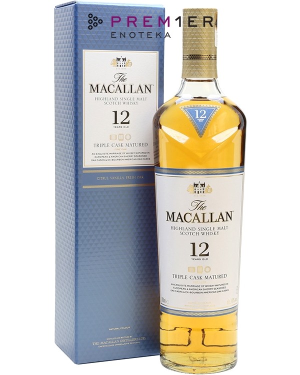 Macallan 12YO Triple Cask 0.70l