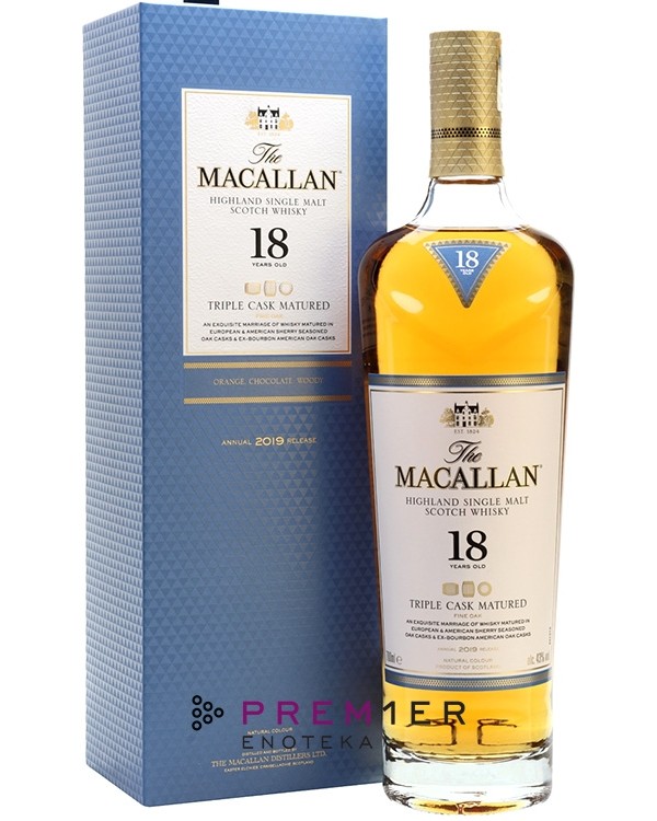 Macallan 18YO Triple Cask 0.70l