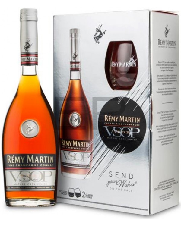 Remy Martin VSOP Gift sa 2 čaše 0.70l