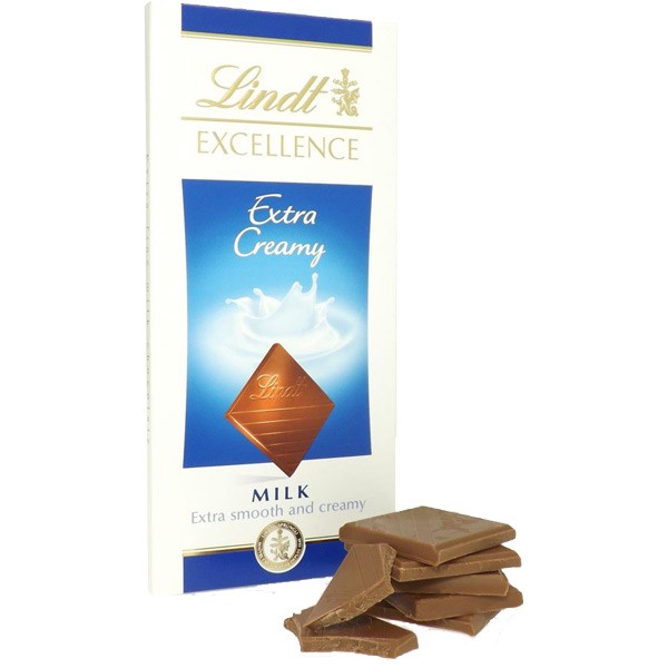 Lindt Excellence Extra creamy 100g
