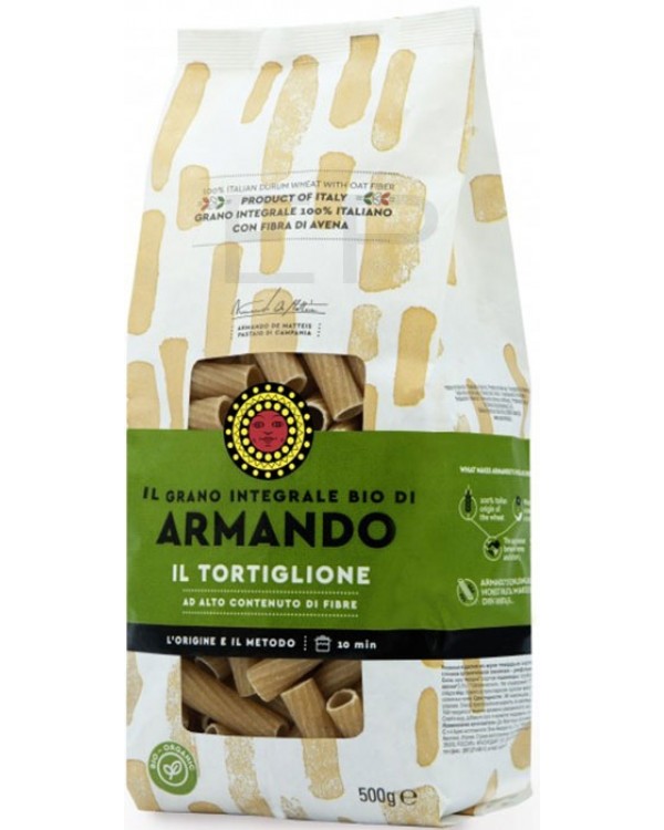 Pasta Armando Il Tortiglione BIO integralne 500g