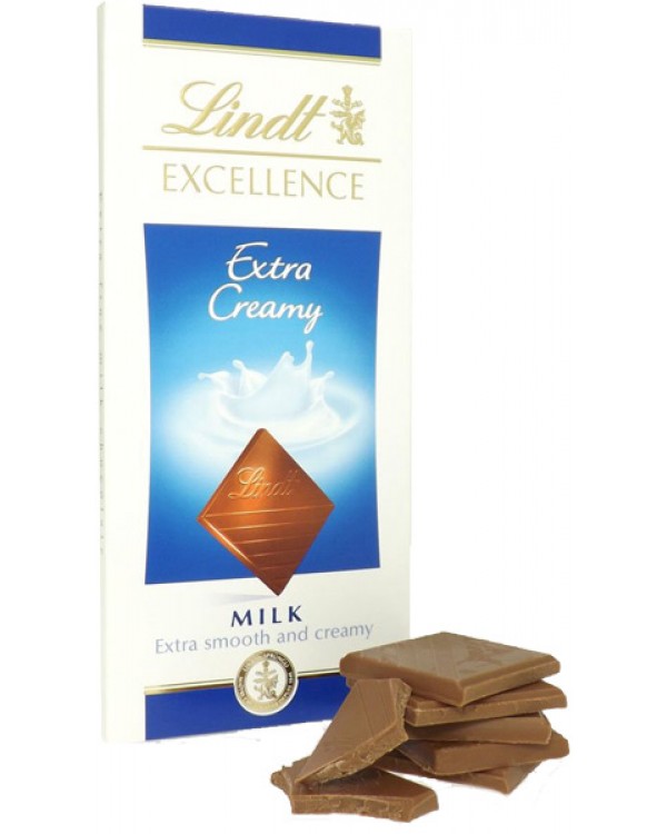 Lindt Excellence Extra creamy 100g