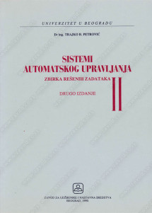 SISTEMI AUTOMATSKOG UPRAVLjANjA - Zbirka zadataka 2