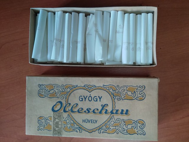 Kutija sa rizlama za cigarete : Gyógy Olleschau Hüvely