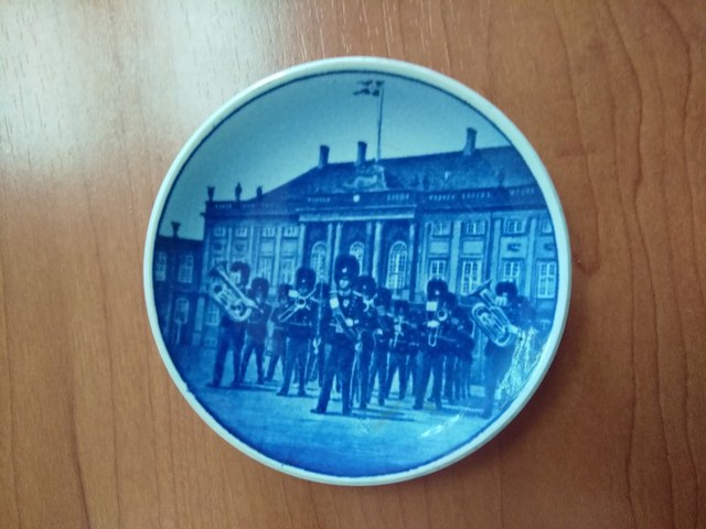 Tanjir Vintage ROYAL COPENHAGEN Mini Plate fajance