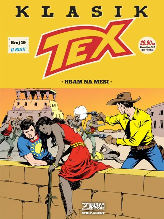 Strip agent Tex klasik 19: Hram na mesi