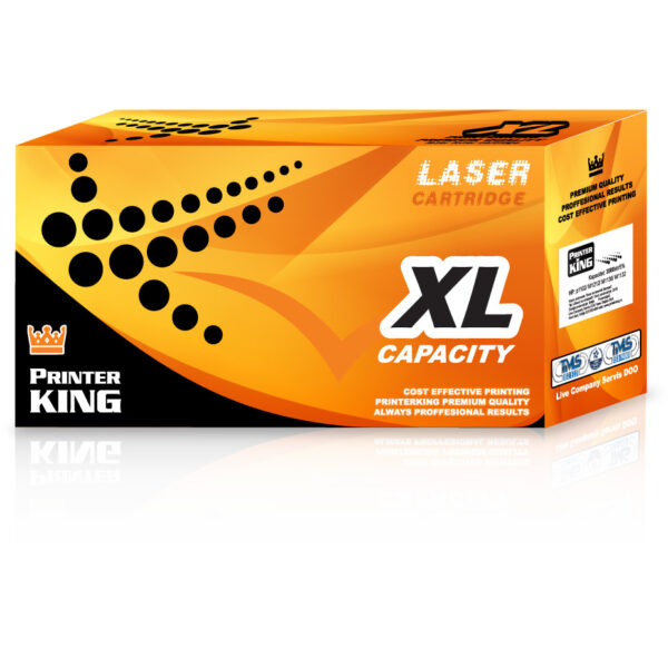 Printerking XL toner Lexmark MS812 / MX710 Bk 25.000str/5%