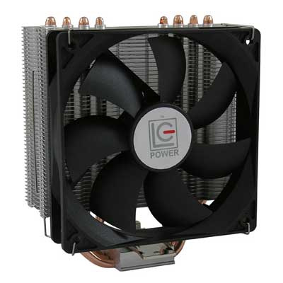 LC POWER Bakarno/aluminijumski CPU hladnjak - Vazdušno hlađenje procesora | LC-CC-120
