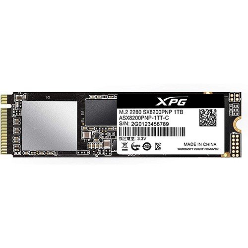 ADATA XPG SX8200 Pro NVMe SSD 1TB M.2 2280 PCIe | ASX8200PNP-1TT-C