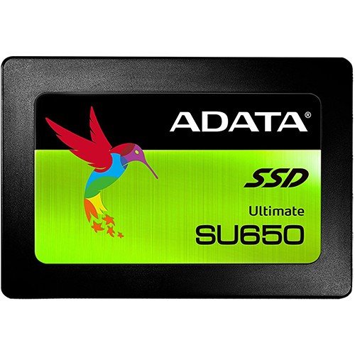 ADATA SSD 2.5″ - 240GB - Ultimate SU650 - ASU650SS-240GT-R - SATA, do 520 MB/s - 450 MB/s