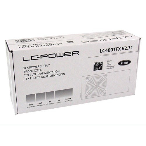 LC POWER TFX V.2.31 napajanje 350W nije modularno aktivni PFC | LC400TFX