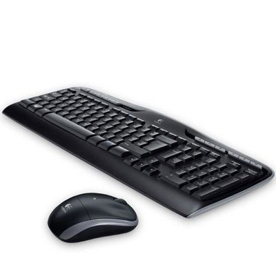 Logitech MK330 Bežična tastatura(membranski tasteri US) i miš(optički 1000dpi) crna boja | 920-003999