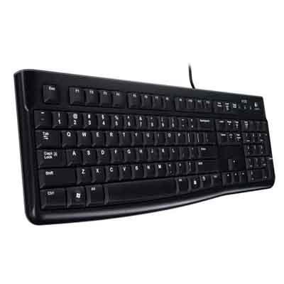 Logitech K120 žičana USB tastatura SER crna | 920-002498