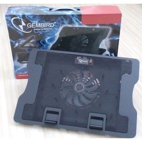 Gembird Ergo Stand hladnjak za notebook 15.6''-17'' 2xUSB 140mm ventilator | N2000FS