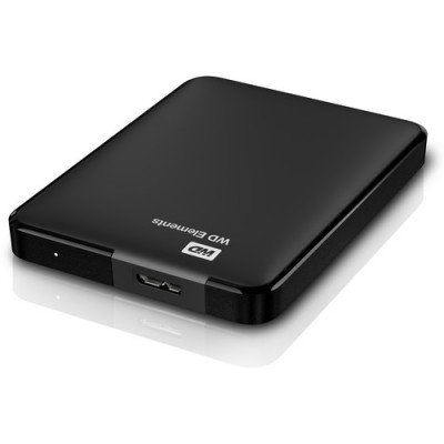 Western Digital Eksterni hard disk 1TB - WD Elements Desktop - WDBUZG0010BBK - 2.5″ USB 2.0, USB 3.0