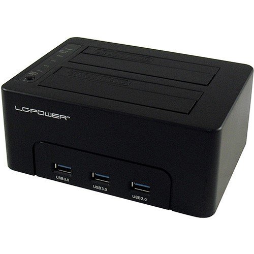 LC POWER Priključna stanica za HDD 2x HDD 3xUSB 3.0 | LC-DOCK-U3-HUB