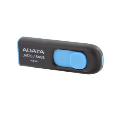 ADATA 64GB UV128 BLACK+BLUE USB 3.0 | AUV128-64G-RBE