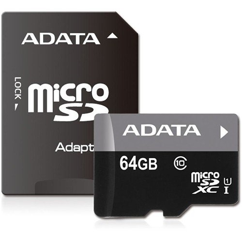 ADATA Memorijska kartica microSDXC Premier - AUSDX64GUICL10-RA1 - 64GB microSDXC Class 10 UHS-I
