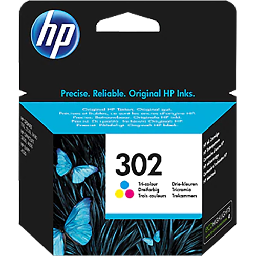HP Original Ink Cartridge 302 Tri-color F6U65AE
