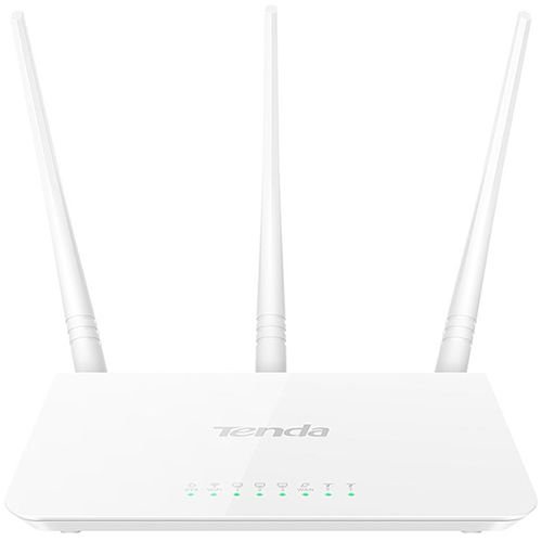 Tenda 300Mbps wireless router, 3x5dBi external undetachable antennas | F3 Router