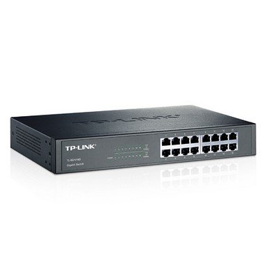 TP-Link 16-Port Gigabit Desktop/Rackmount Switch | TL-SG1016D