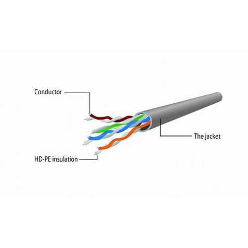 Gembird PP12-1M Patch cord cat. 5E molded strain relief 50u″ plugs, 1 meter, gray | PP12-1M