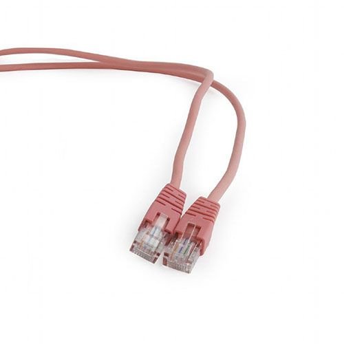 Gembird CAT5e UTP Patch cord, pink, 5 m | PP12-5M/RO