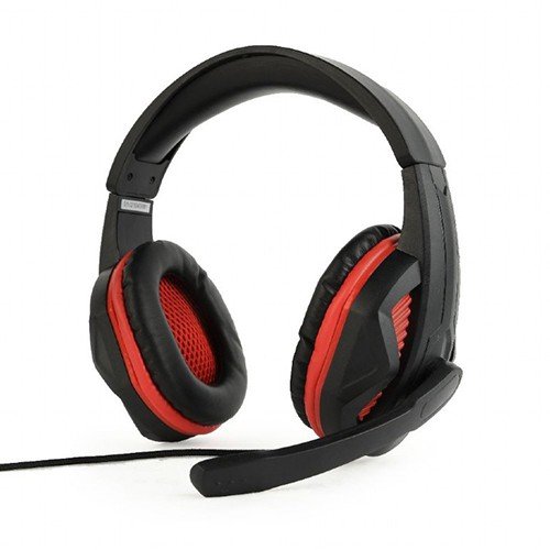 Gembird Gejmerske stereo slušalice sa mikrofonom 2m kabl 2x3.5mm crno crvena boja | GHS-03