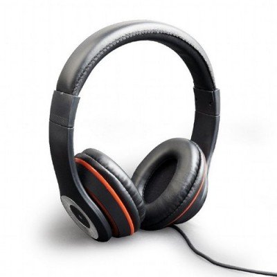 Gembird Los Angeles stereo slušalice sa mikrofonom 3.5mm(četvoropolni) 1.5m kabl 40mm 20Hz-20kHz crno narandžasta boja | MHS-LAX-B