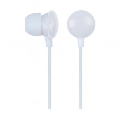 Gembird Candy stereo bubice bez mikrofona 3.5mm 1m kabl bela boja | MHP-EP-001-W