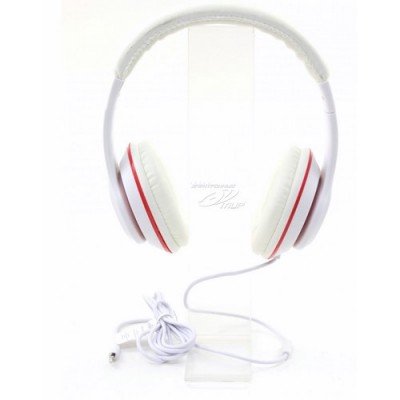 Gembird Los Angeles stereo slušalice sa mikrofonom 3.5mm(četvoropolni) 1.5m kabl 40mm 20Hz-20kHz belo crvena boja | MHS-LAX-W