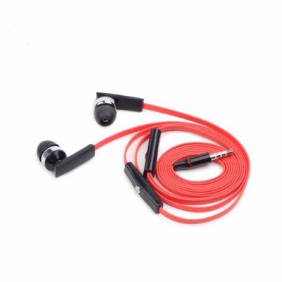 Gembird Porto stereo bubice sa mikrofonom 3.5mm(četvoropolni) 1.2m kabl 20Hz-20kHz crvena boja | MHS-EP-OPO