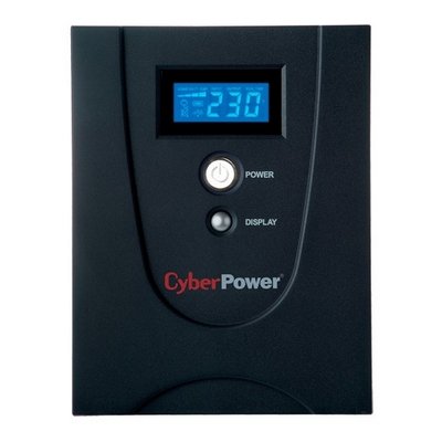 CyberPower Value Series GreenPower UPS™ 2200VA / 1320W, Automatic Voltage Regulator (AVR), LCD, Power Management software, Phone/Modem/DSL/Network Protection, EMI, RFI, Surge and Lightning Spike P...