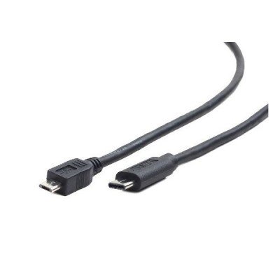 Gembird USB 2.0 Micro BM to Type-C cable (Micro BM/CM), 1 m | CCP-USB2-mBMCM-1M