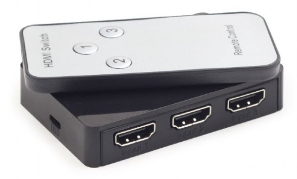 DSW-HDMI-34 Gembird HDMI interface SWITCH, 3 ports, remote