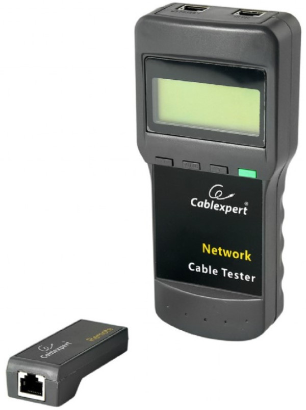 NCT-3 Gembird Digital network cable tester. Suitable for Cat 5E, 6E, coaxial, and telephone cable