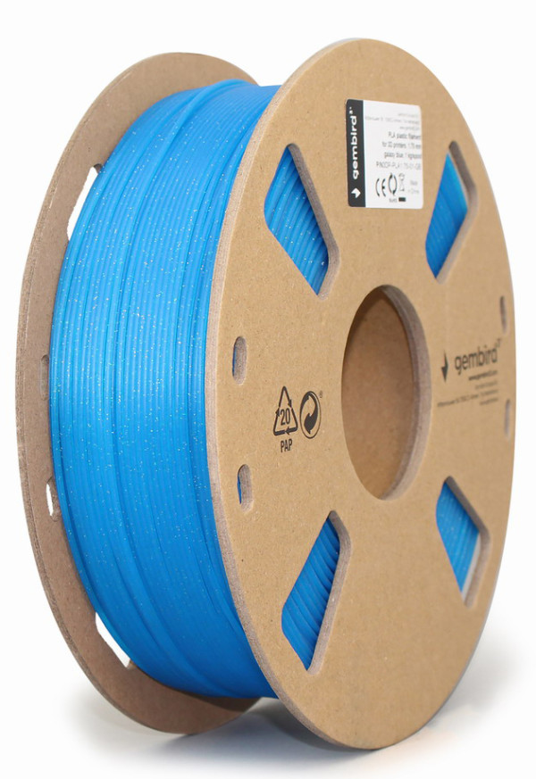 3DP-PLA1.75-01-GB PLA Filament za 3D stampac 1,75mm kotur 1KG Galaxy Blue