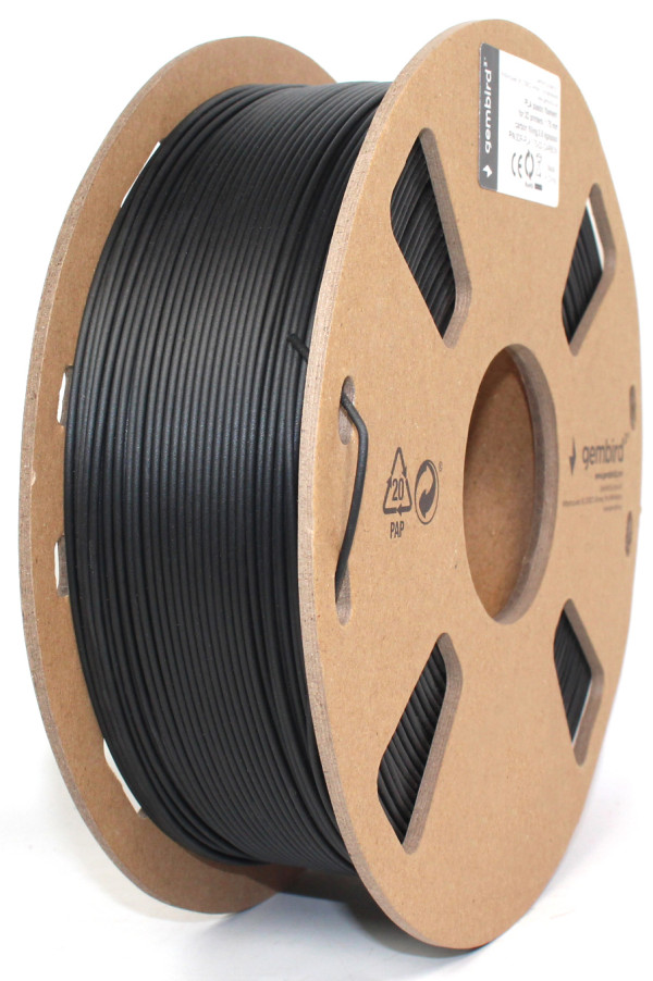 3DP-PLA1.75-02-CARBON PLA Filament za 3D stampac 1,75mm kotur 0,8KG CARBON