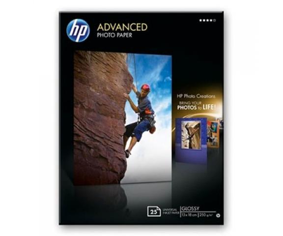 Papir HP Advanced Glossy Photo 250g/m2/25sht/13x18cm