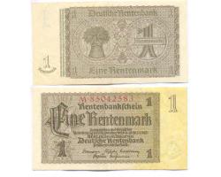 B42480 - GERMANY. 1 RENTENMARK, 30.01 1937B42480 - 1 RENTENMARK,